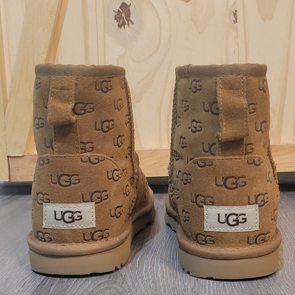 UGG | Shoes | Ugg Mini Classic Embossed Boot | Poshmark